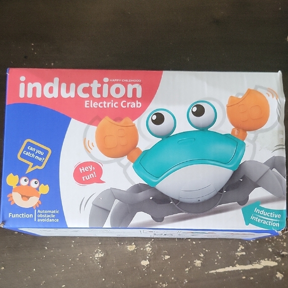 Toys | Electric Crab Toy Blue And Orange | Poshmark